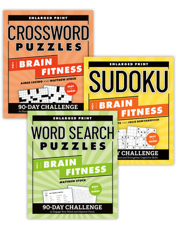 Brain Fitness Puzzle Games Variety Pack – Crafts N' Things Hobbies & Games