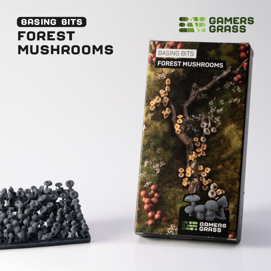 Gamers Grass Basing Bits - Forest Mushrooms – Crafts N' Things Hobbies ...
