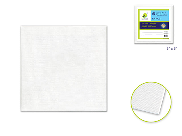 Canvas Panels Primed: 8"x8" Artist Quality – Crafts N' Things Hobbies ...