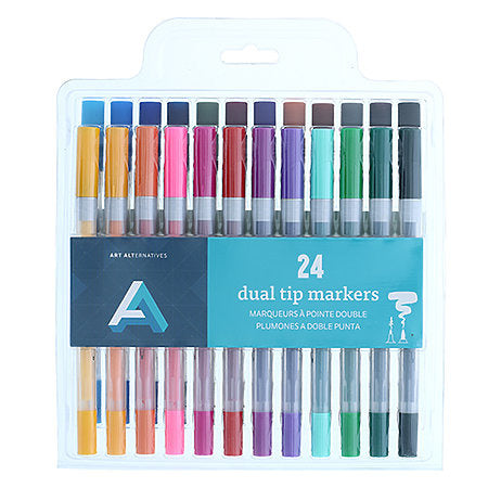Dual Tip Marker Set, 24pc – Crafts N' Things Hobbies & Games