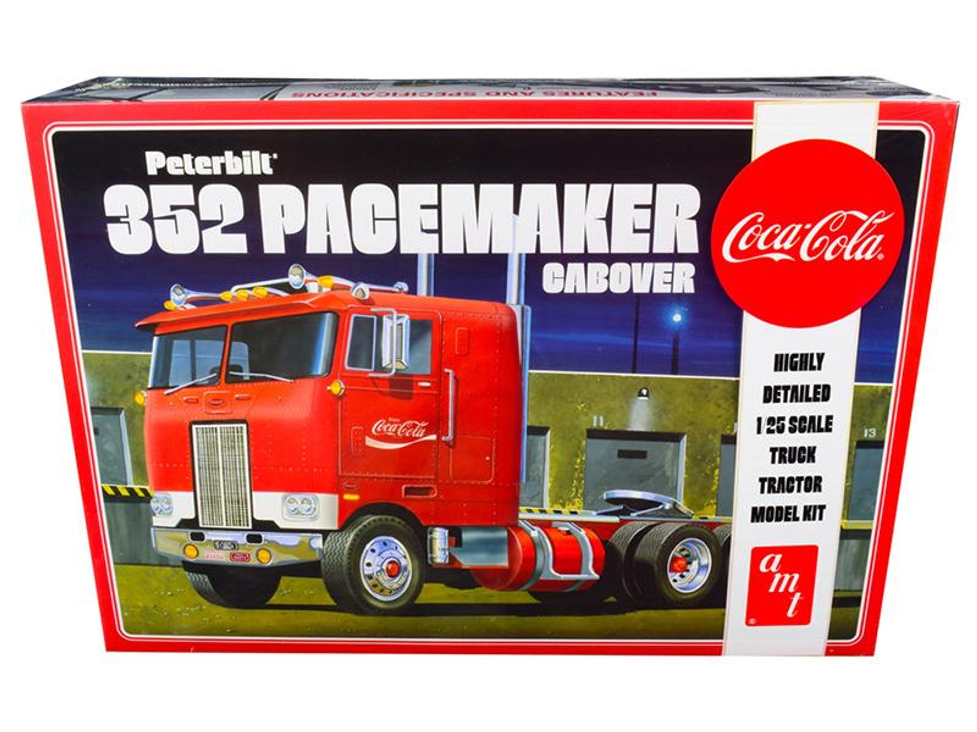 AMT PETERBILT 352 PACEMAKER CABOVER 1:25 SCALE MODEL KIT – Crafts N ...