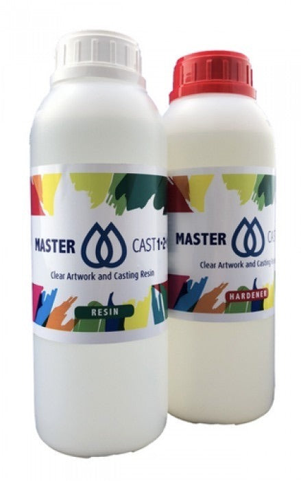 MasterCast 1-2-1 Clear Art Coating Resin, 500ml – Crafts N' Things ...