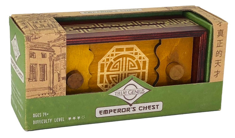 Logic Puzzle - True Genius - Secret Box: Emperor’s Chest – Crafts N ...