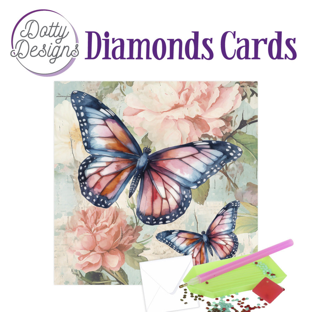 Dotty Designs Diamond Card Kit, Flutter Flair 1 – Crafts N' Things ...