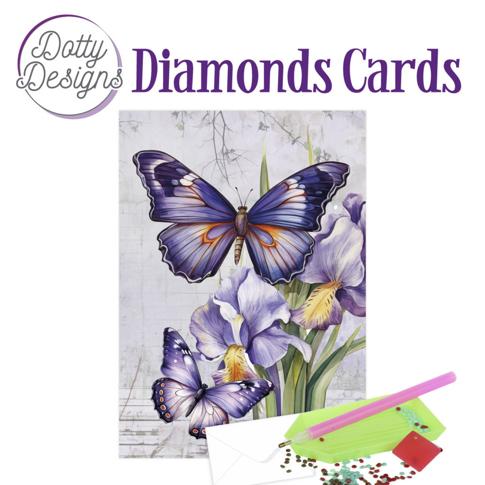 Dotty Designs Diamond Card Kit, Flutter Flair 2 – Crafts N' Things ...