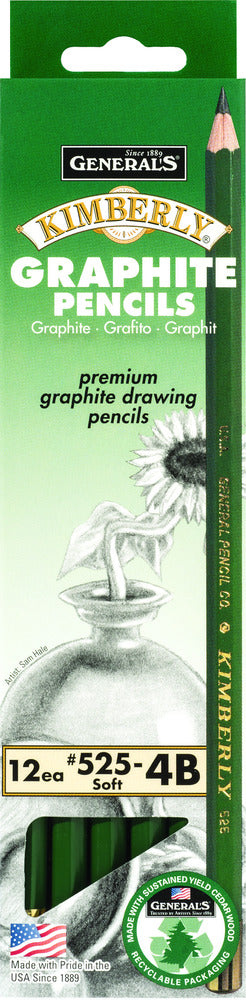 Kimberly Graphite Pencil, 4B – Crafts N' Things Hobbies & Games