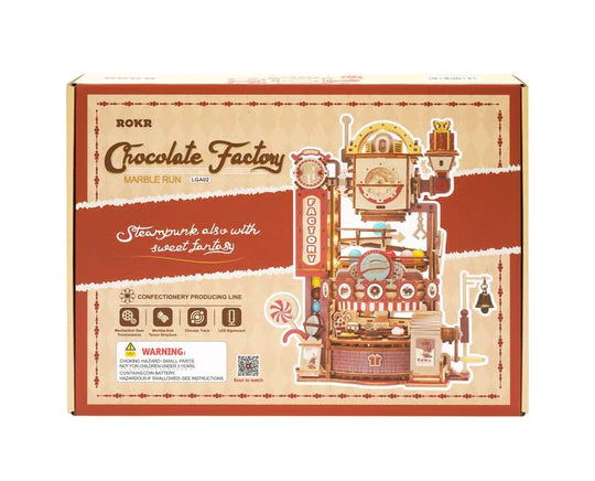 Marble Chocolate Factory Mechanical Candy Maze Machine ROKR LGA02 ...