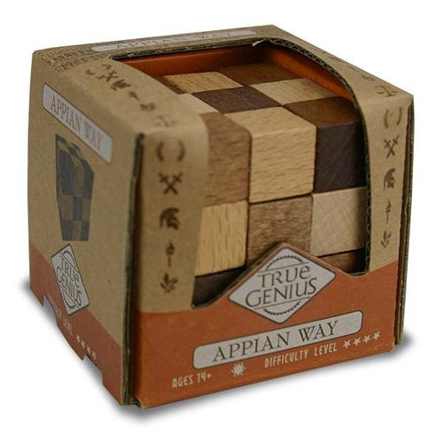 Logic Puzzle - True Genius - Appian Way – Crafts N' Things Hobbies & Games