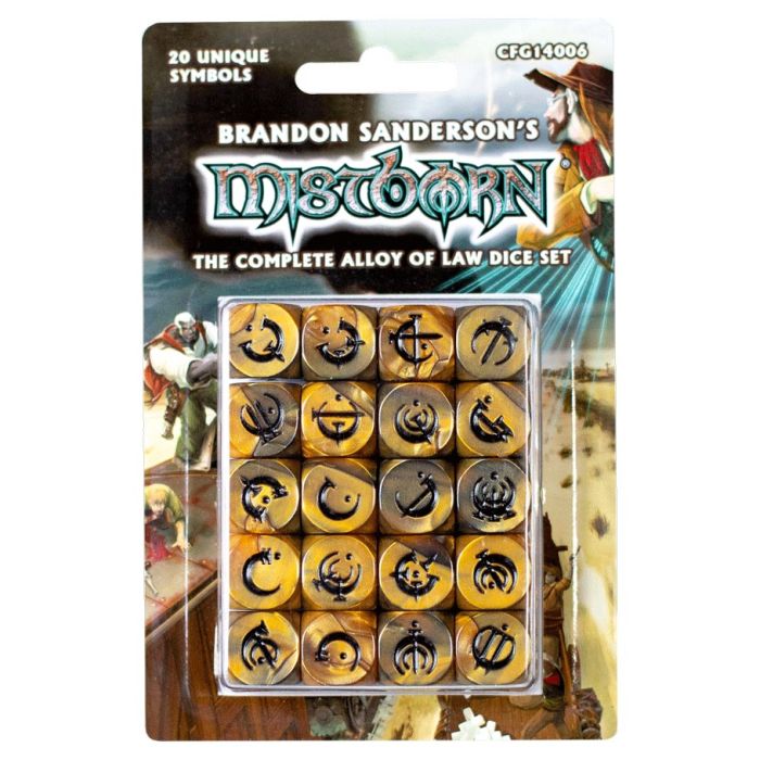 MISTBORN ADVENTURE GAME DICE – Crafts N' Things Hobbies & Games