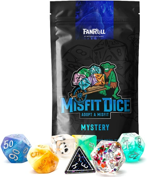 MYSTERY MISFIT 7 DICE SET RESIN – Crafts N' Things Hobbies & Games