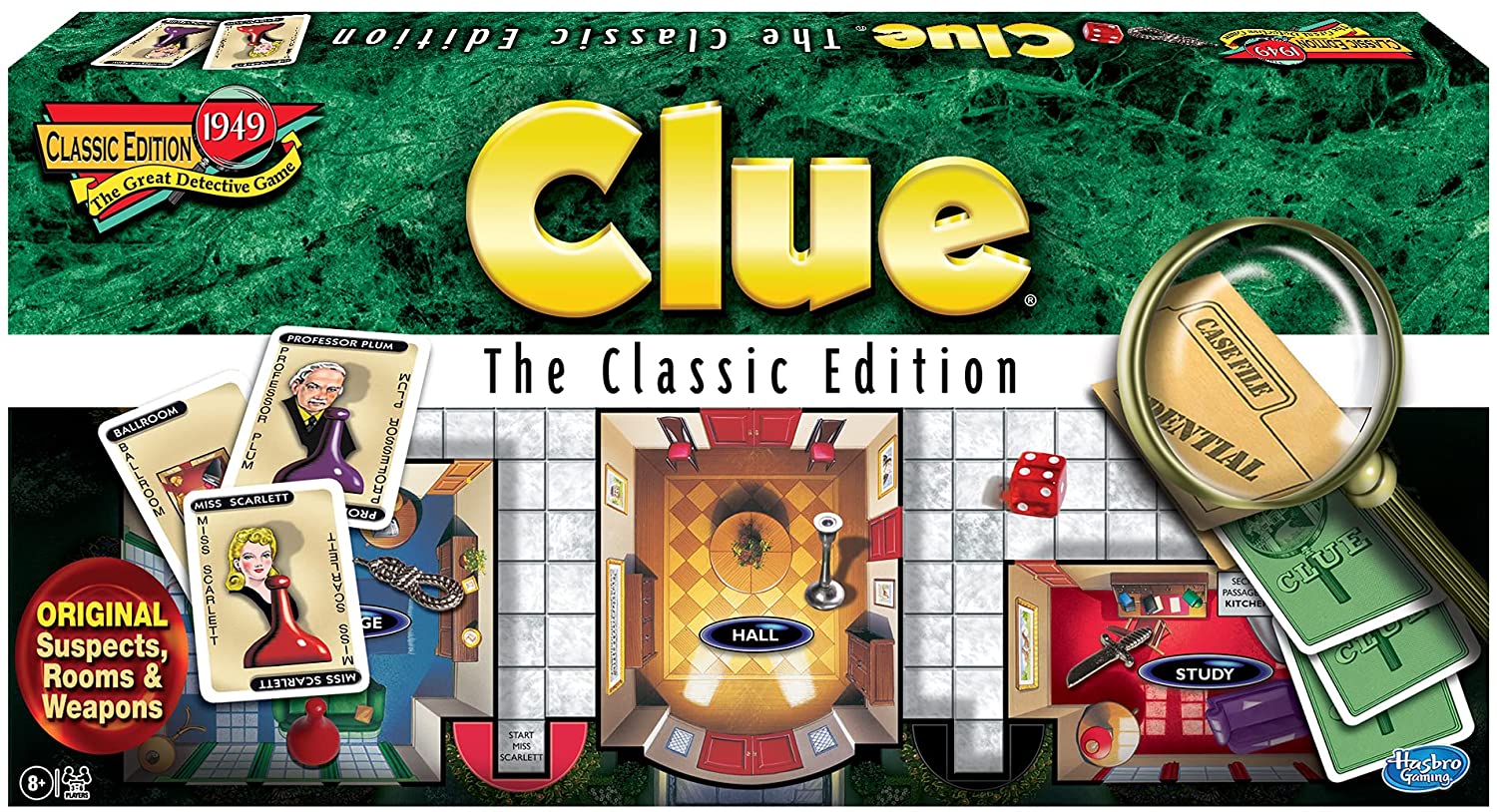 CLUE CLASSIC EDITION 1949 – Crafts N' Things Hobbies & Games