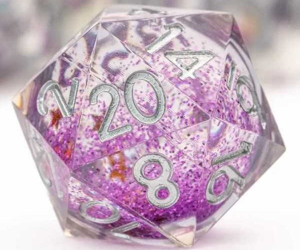 LIQUID DICE INDIVIDUAL D20 SORCEROUS SWIRL – Crafts N' Things Hobbies ...