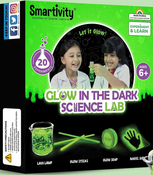 GLOW IN THE DARK SCIENCE LAB – Crafts N' Things Hobbies & Games