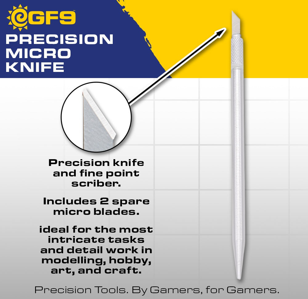 HOBBY TOOLS: PRECISION MICRO KNIFE 1CT – Crafts N' Things Hobbies & Games