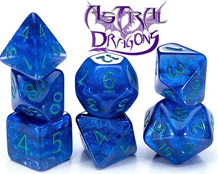 SUI GENERIS DICE: ASTRAL DRAGON – Crafts N' Things Hobbies & Games