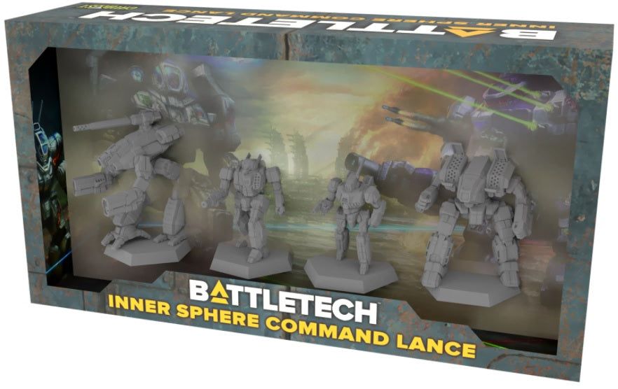 BATTLETECH INNER SPHERE COMMAND LANCE – Crafts N' Things Hobbies & Games