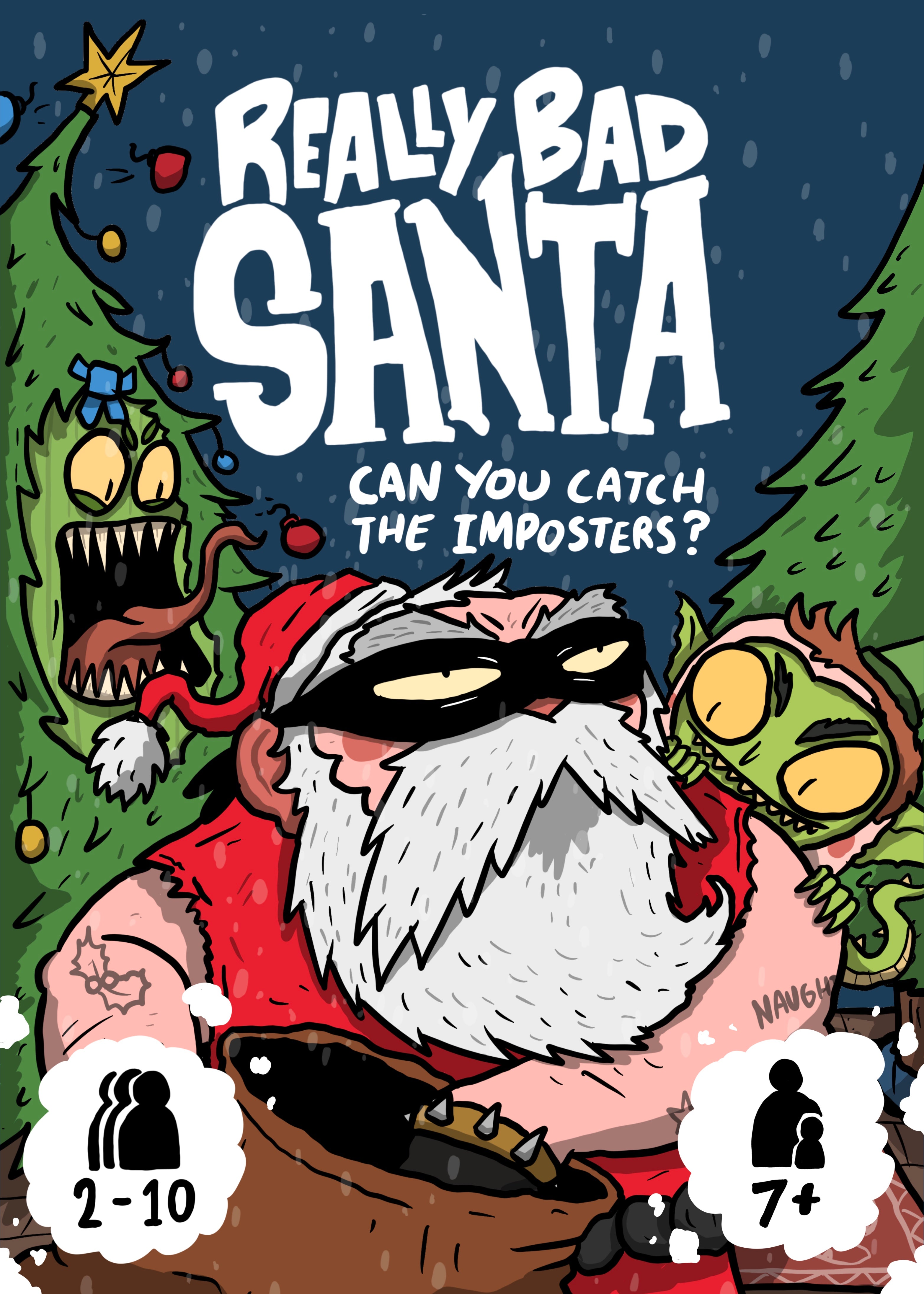 REALLY BAD SANTA – Crafts N' Things Hobbies & Games