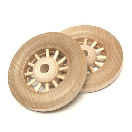 Spoke Wheel Deluxe - 2 7/8" (11/32" Hole) – Crafts N' Things Hobbies ...