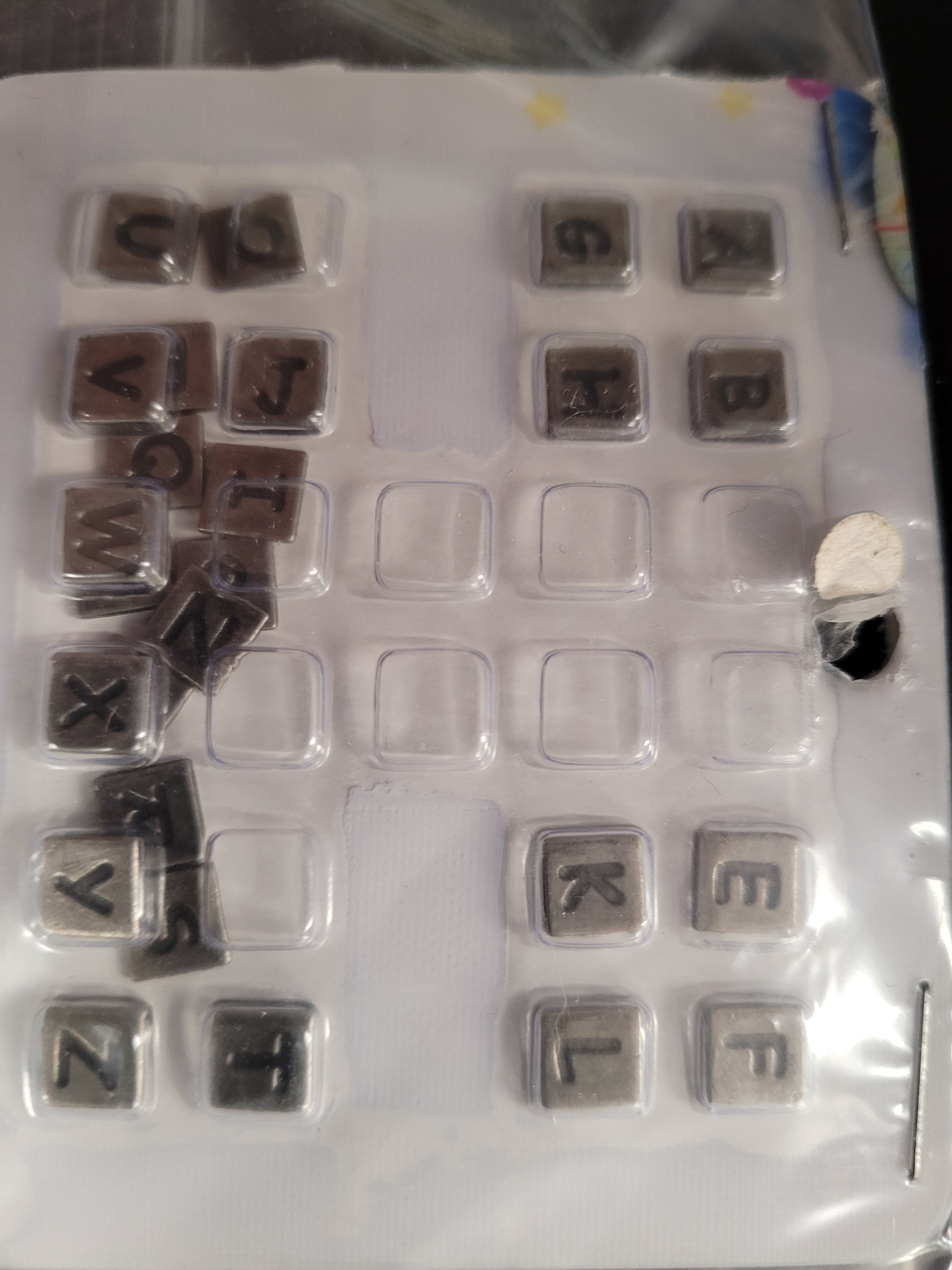 Scrapbook Metal Letters – Crafts N' Things Hobbies & Games