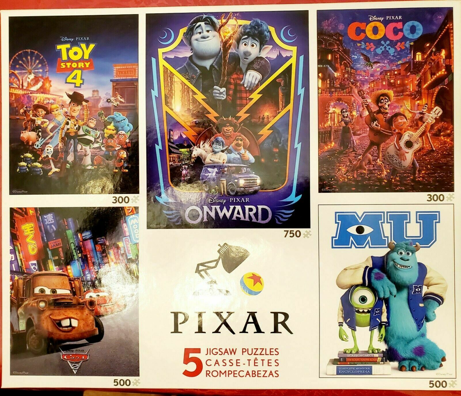Disney 5 in 1 puzzles Pixar – Crafts N' Things Hobbies & Games