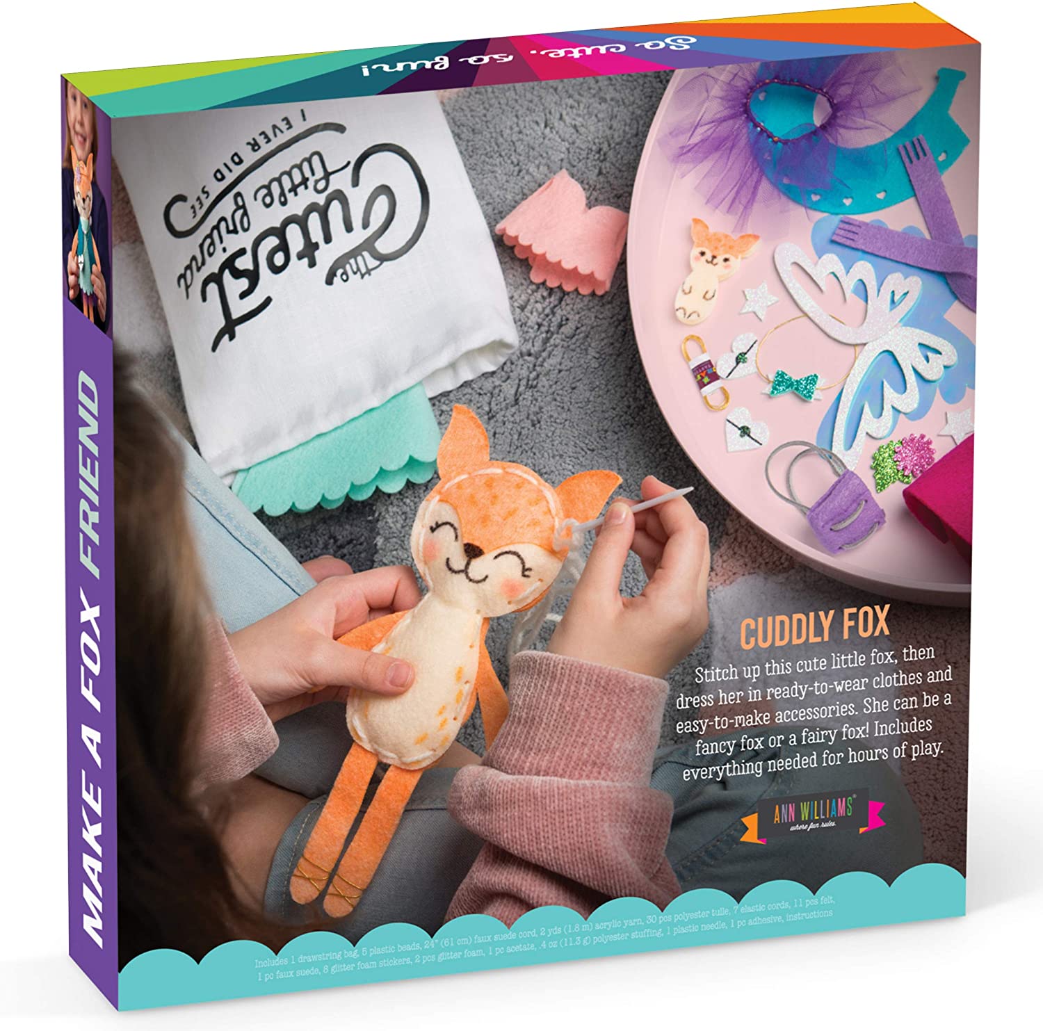 CRAFT-TASTIC® MAKE A Fox FRIEND – Crafts N' Things Hobbies & Games
