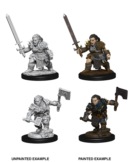 Wizkids Pathfinder Minis 73694 Female Dwarf Barbarian – Crafts N ...
