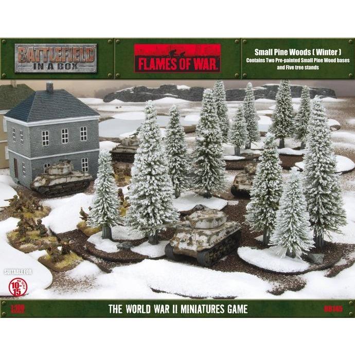 Battlefield in a Box: Small Pine Wood: Winter (BB145) – Crafts N ...