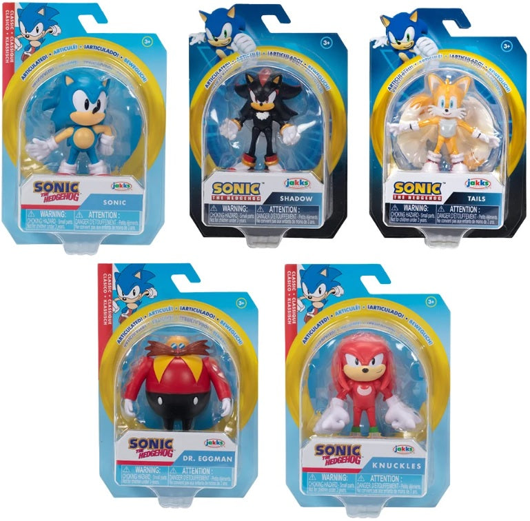 2.5" SONIC THE HEDGEHOG SINGLE FIGURE – Crafts N' Things Hobbies & Games
