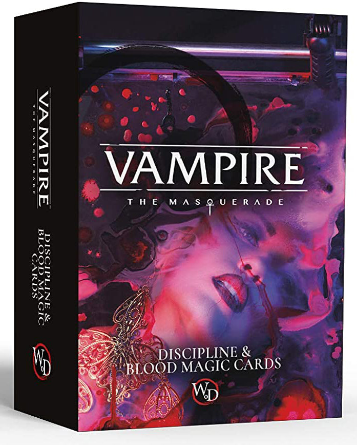Vampire: The Masquerade Discipline & Blood Magic Cards – Crafts N ...
