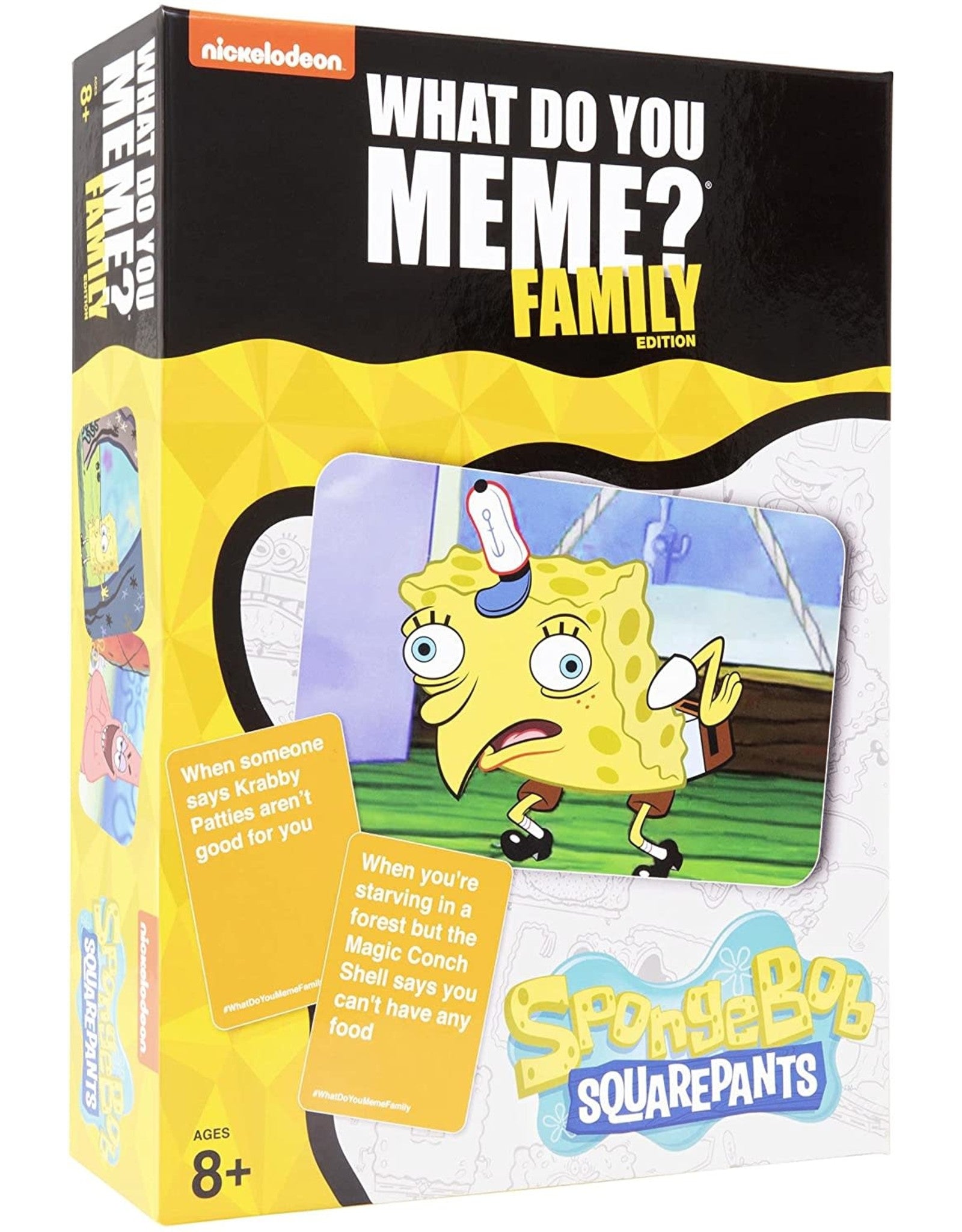 What do you Meme? Family Edition Spongebob Squarepants – Crafts N ...